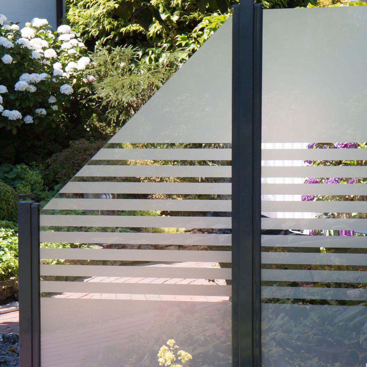 Sichtschutz Für Garten Aus Glas